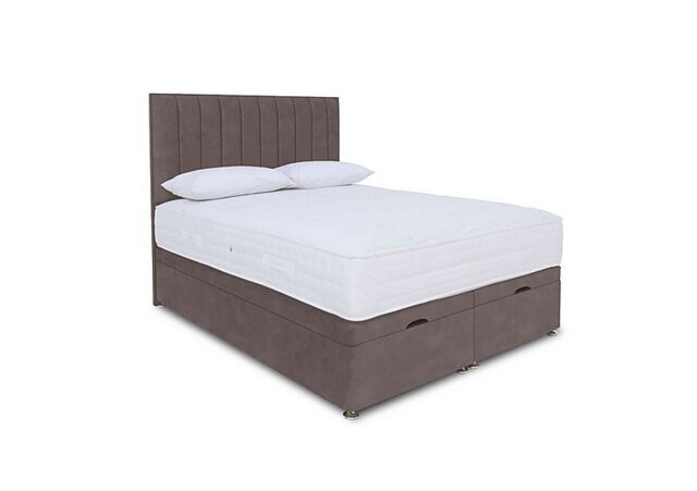 Sleep Story - Memory Pocket Manual End Ottoman Divan Set - Small Double ...