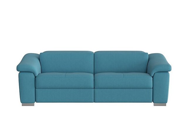 Nicoletti - Galileo 3 Seater Fabric Power Recliner Sofa - Flambe ...