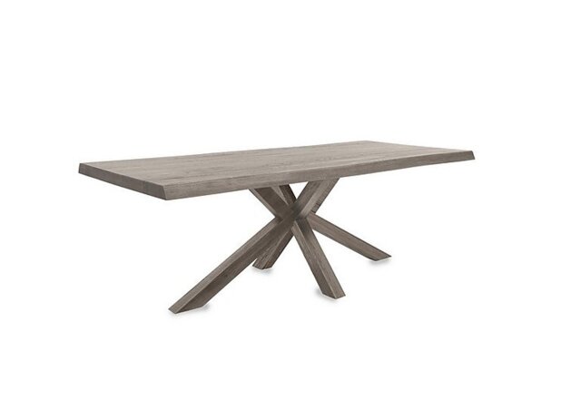 Bodahl - Njord Raw Edge Dining Table with Wood Star Base - 180-cm ...