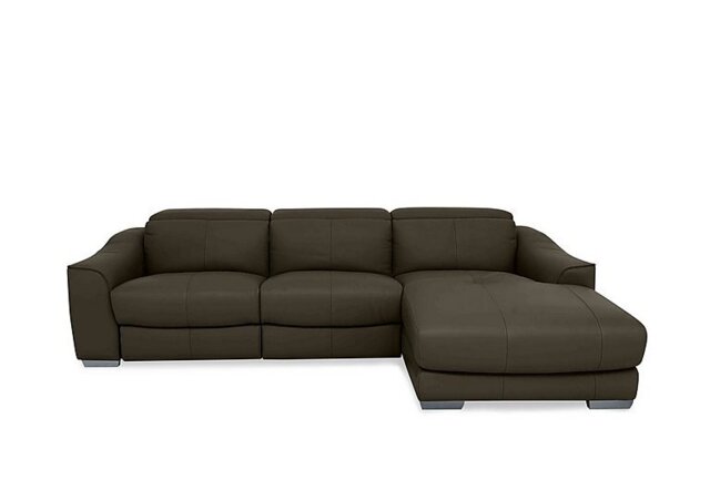 World of Leather - Xavier Leather Double Power Recliner Right Hand ...