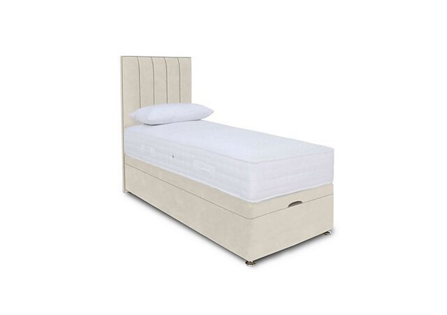 Sleep Story - Memory Pocket Manual End Ottoman Divan Set - Single ...