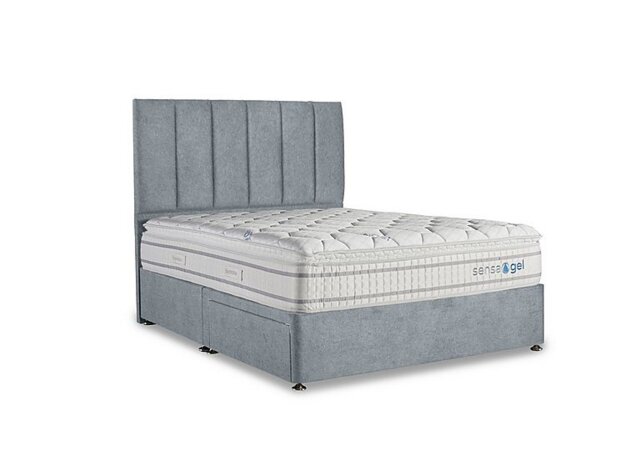 Sleepeezee - SensaGel 4000 Divan Set With 4 Drawer Storage - King Size ...