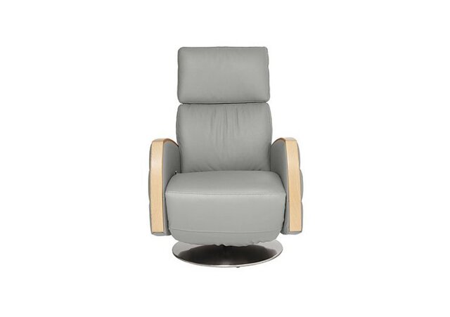 Ercol - Noto TO Leather Recliner Chair - L956 Grey 1 by Furniture ...