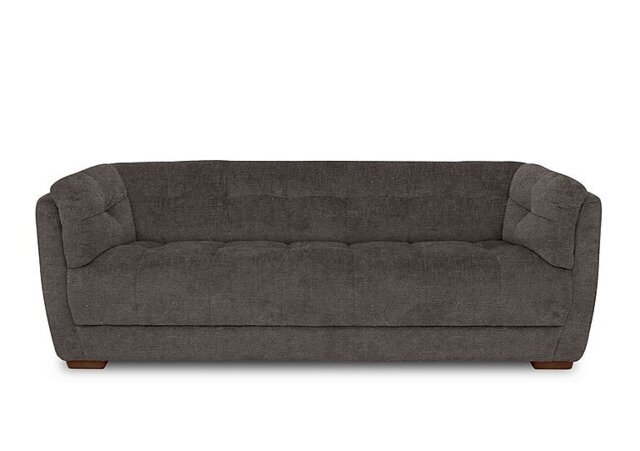 At The Helm - Cartier Fabric 4 Seater Sofa with Walnut Feet by ...