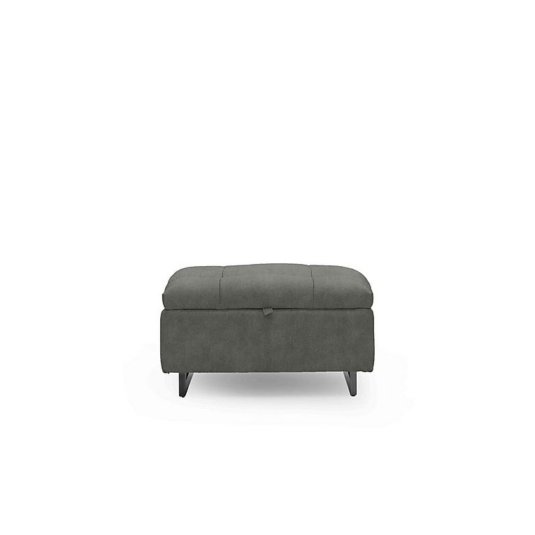 Gisella Fabric Storage Footstool - Dexter Moss by Furniture Village ...