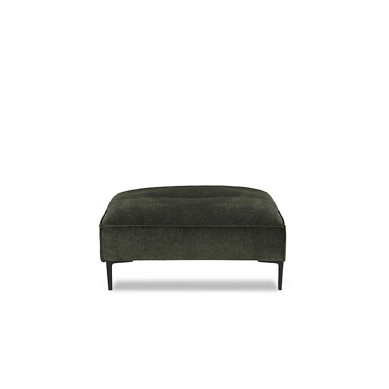Alexander and James - Boutique Jade Fabric Stool - Berlin Fern by ...