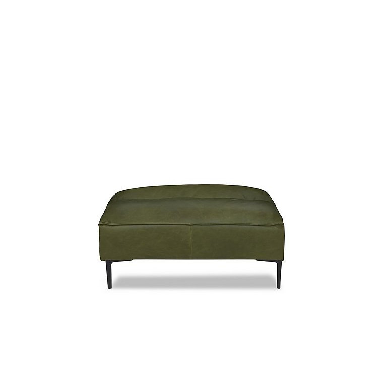 Alexander and James - Boutique Jade Leather Stool - Kodak Palm by ...