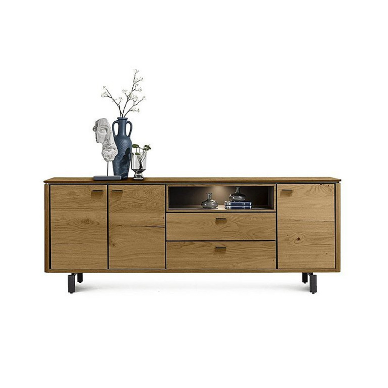 Habufa - Montreal Medium Sideboard - Railway Brown by Furniture Village ...