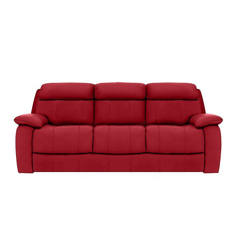Moreno 3 Seater BV Leather Sofa by Furniture Village | ufurnish.com