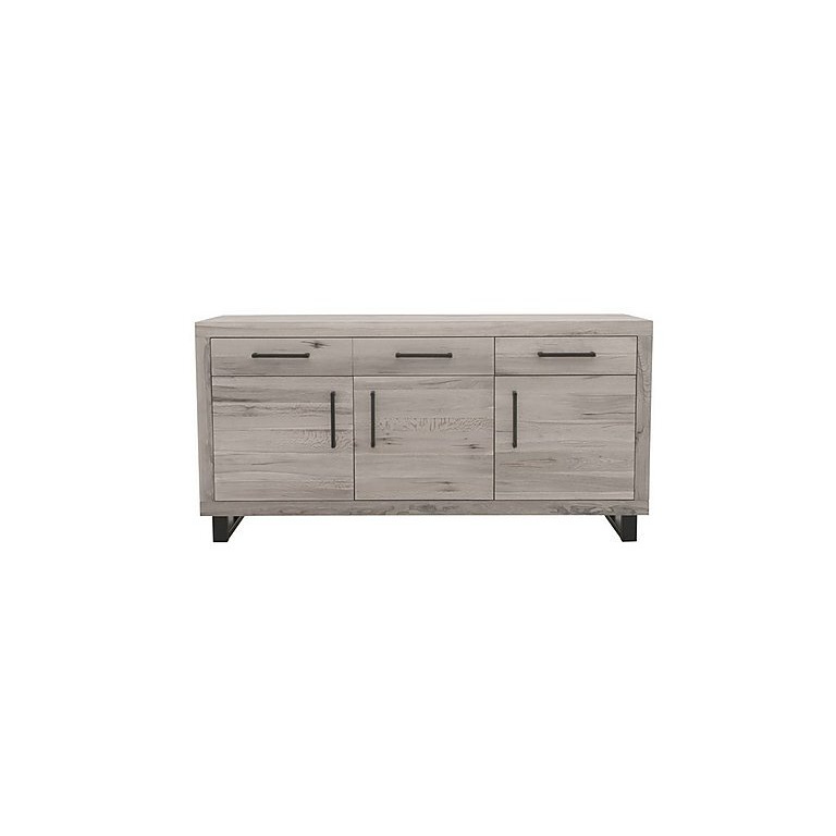Bodahl - Odin 3 Door Sideboard - White Wash by Furniture Village ...
