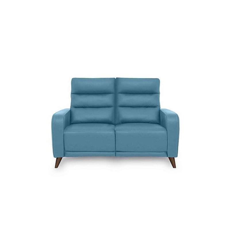 Quinn 2 Seater Leather Power Recliner Sofa by Furniture Village | ufurnish.com