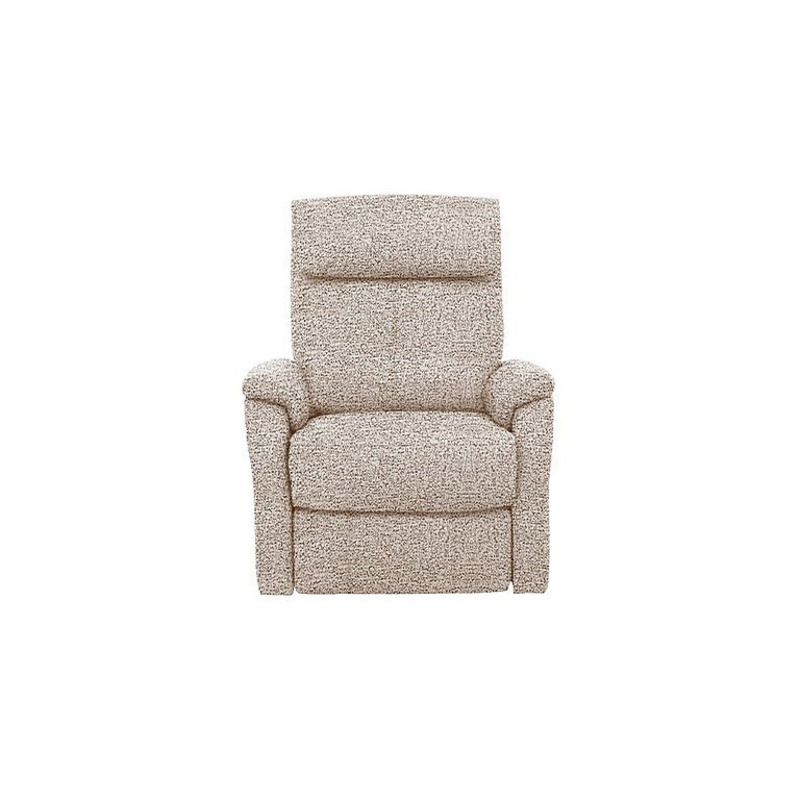 Rowan Fabric Swivel Rocker Recliner Armchair - Biscuit by Furniture ...