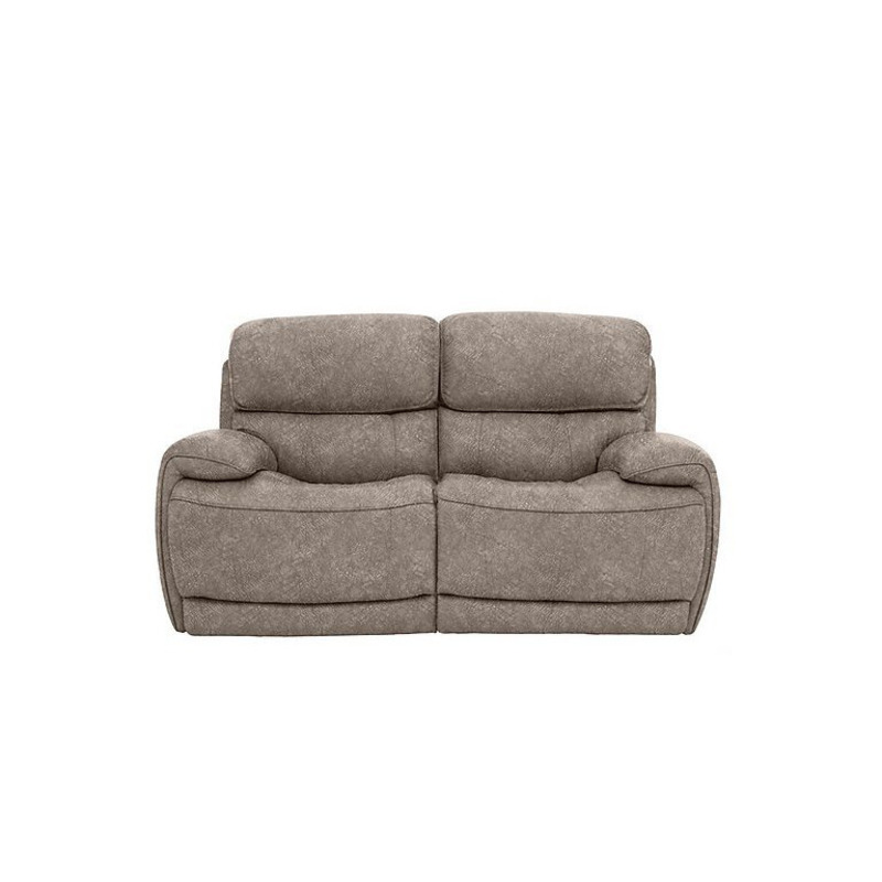 Rocco 2 Seater Fabric Power Rocker Sofa with Headrests - Mink by ...