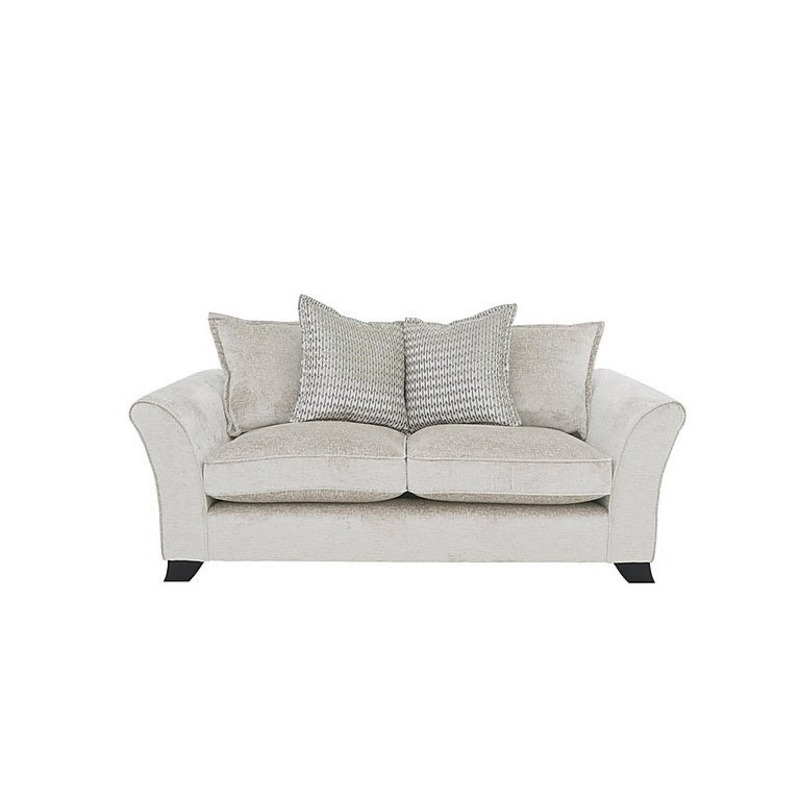 Sasha 3 Seater Scatter Back Sofa - Alexandra Natural by Furniture ...