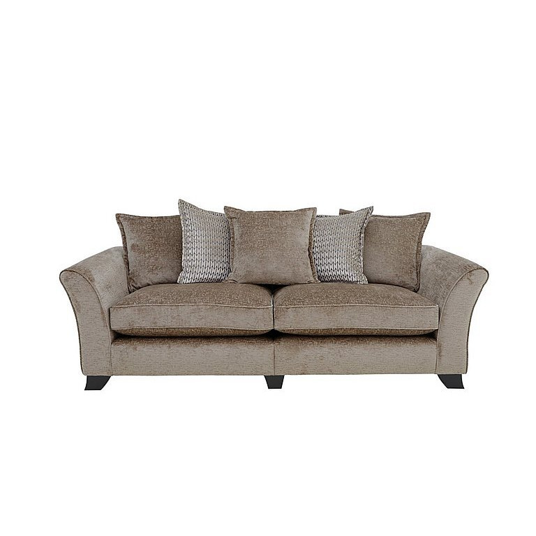 Sasha 4 Seater Split Scatter Back Sofa - Alexandra Coco by Furniture ...