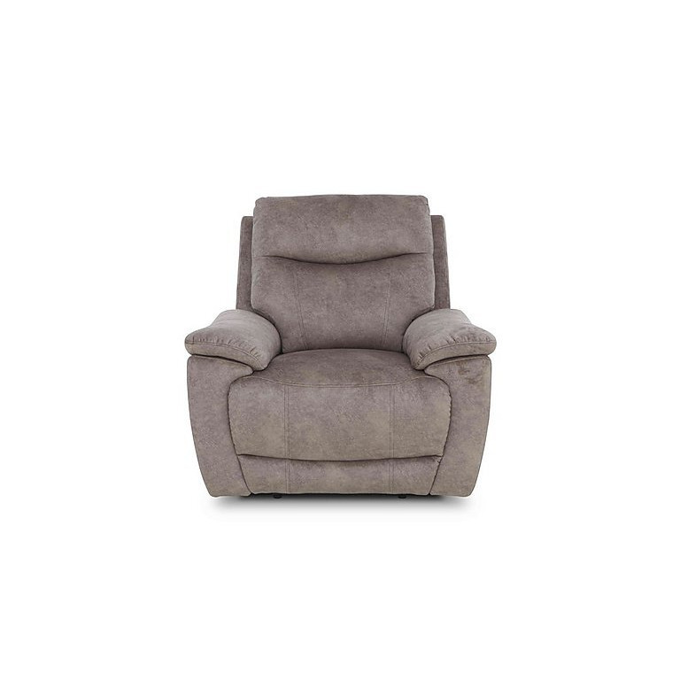 Sloane Fabric Power Recliner Chair - Marble Charcoal Grey by Furniture ...