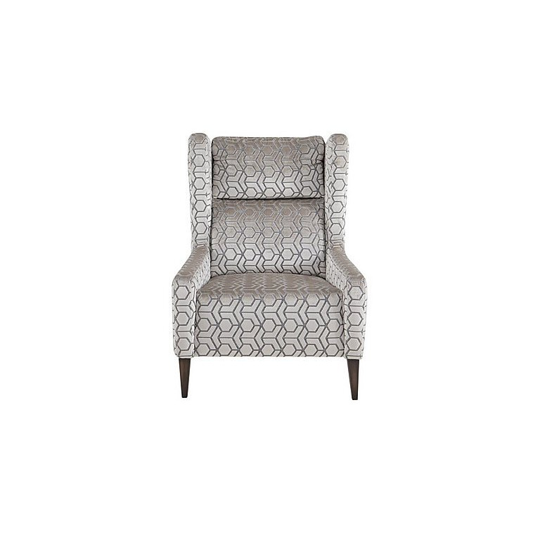 Boutique Splendour Fabric Accent Chair - Platinum by Furniture Village ...