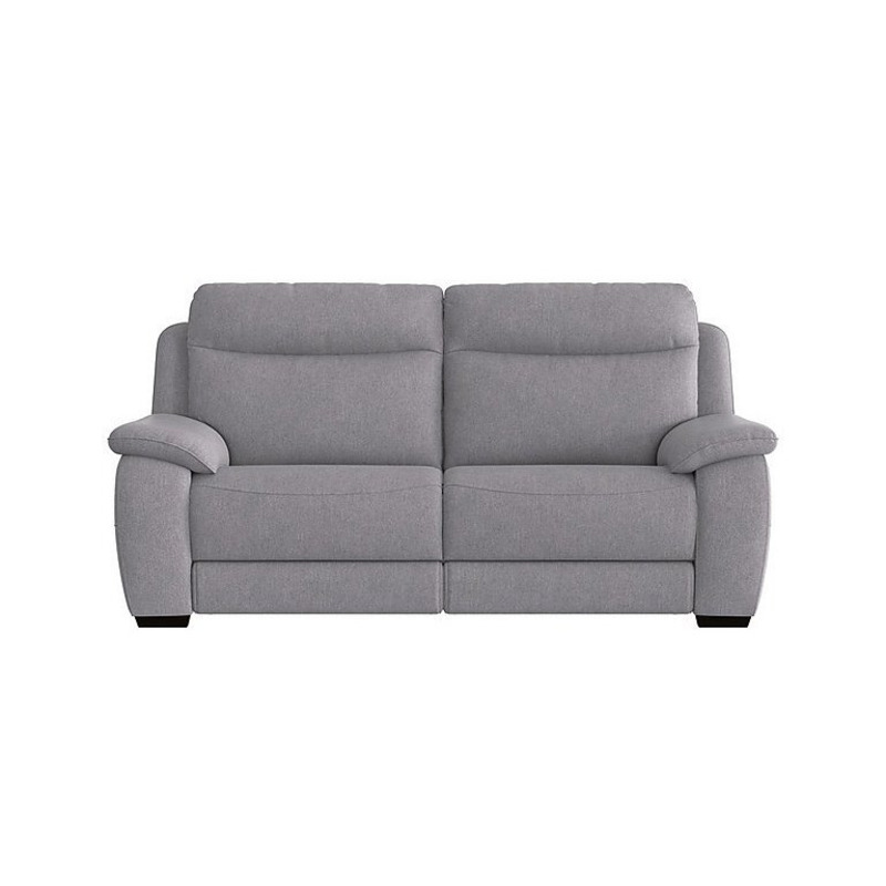 Starlight Express 3 Seater Fabric Power Recliner Sofa - Pewter by ...