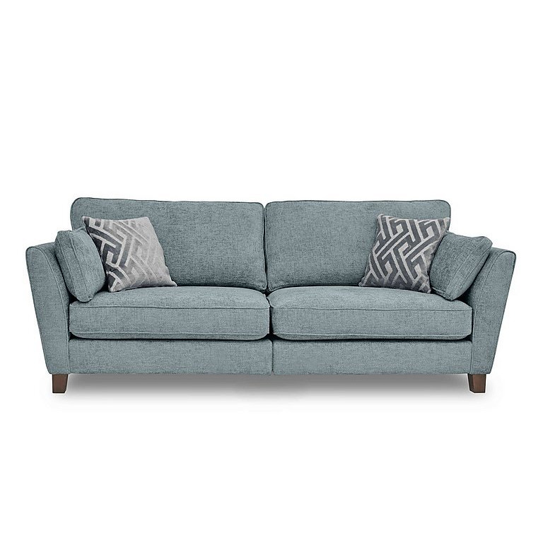 Tabitha 4 Seater Split Frame Sofa - Duck Egg by Furniture Village ...