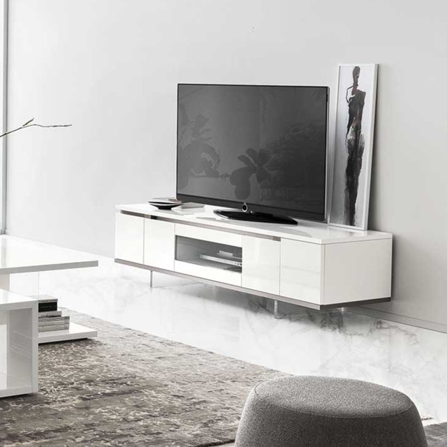ALF Artemide TV Stand Base in White High Gloss - White by Furniture ...