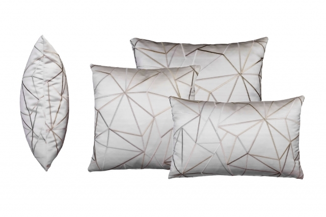 Scatter Cushion in Fraction Chalk - 58 x 38 cm by Furniture World ...