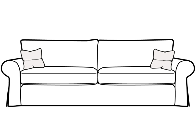 Collins and Hayes Lavinia Large Sofa - Large Sofa - Loose Cover by ...