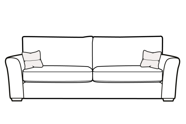Collins and Hayes Heath Large Sofa - Large Sofa - Fixed Cover by ...