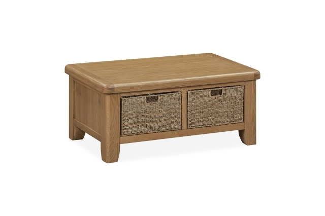 Tewkesbury Smoked Oak Coffee Table - Smoked Oak by Furniture World ...