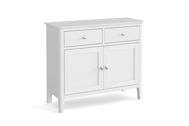 Hampstead Painted White 2 Door Sideboard - White by Furniture World ...