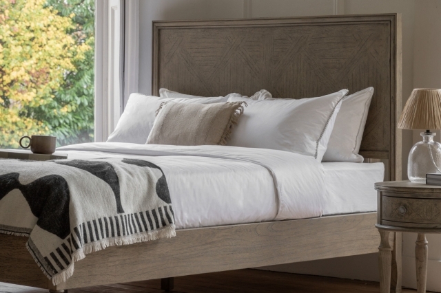 Gallery Direct Mustique French Colonial Bed Frame - King Size - Grey by ...