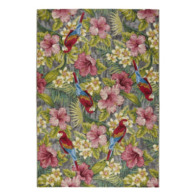 Tropico Floral Parrot Indoor/ Outdoor Rug by George at ASDA | ufurnish.com