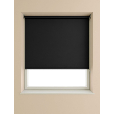 Speedy Black 175cm Drop Blackout Roller Blind by George at ASDA ...