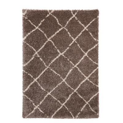Think Rugs Beige Scandi Berber Style Shaggy Rug by George at ASDA ...