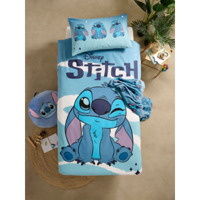 Disney Lilo & Stitch Blue Reversible Duvet Set by George at ASDA ...