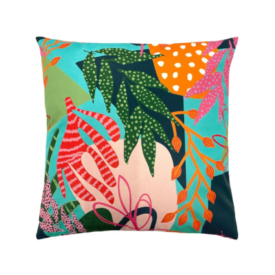 Furn Coralina Floral Water & UV Resistant Outdoor Cushion by George at ...