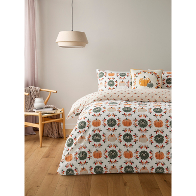 Pumpkin Bows Easycare Duvet Set by George at ASDA | ufurnish.com