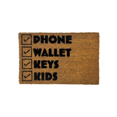 Mighty Mat Stencilled Coir Mat by George at ASDA | ufurnish.com