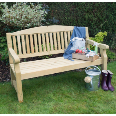 Forest Garden Harvington 5ft Bench by George at ASDA | ufurnish.com