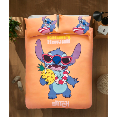 Disney Stitch Tropical Fiesta Easycare Duvet Set by George at ASDA ...