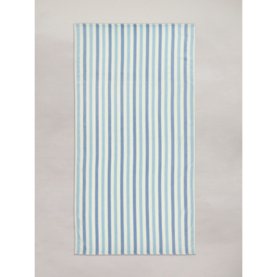 Stacey Solomon Blue & White Cotton Beach Towel by George at ASDA ...