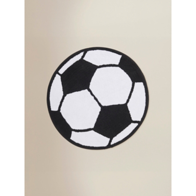 Black & White Football Rug by George at ASDA | ufurnish.com