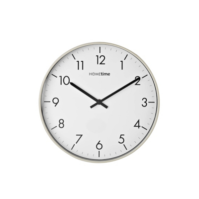 time Grey Wall Clock With Sweep Movement 30cm by George at ASDA ...