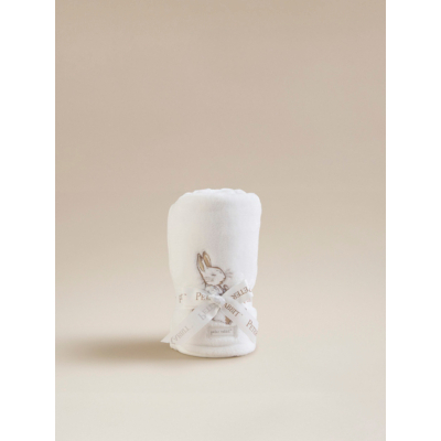 Peter Rabbit Natural Fleece - 100cm x 70cm by George at ASDA | ufurnish.com