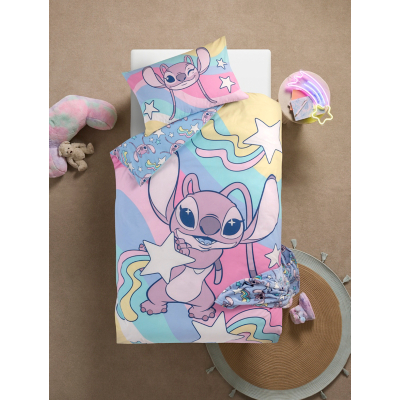 Disney Lilo & Stitch Angel Reversible Duvet Set by George at ASDA ...