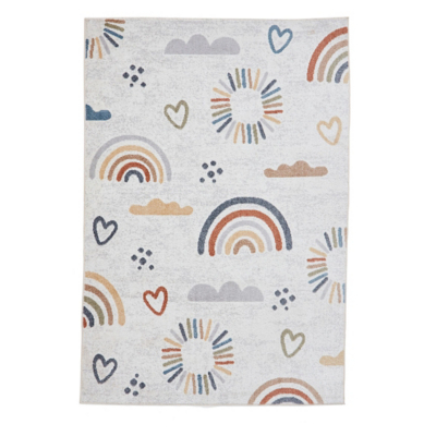 Think Rugs Vida Machine Washable Kids Sun Rug by George at ASDA ...