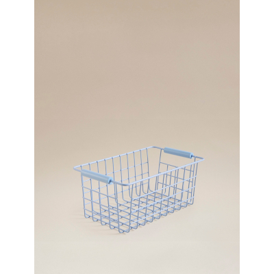 Blue Wire Basket by George at ASDA | ufurnish.com