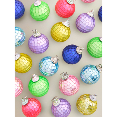 Disco Ball Baubles - Set of 20 by George at ASDA | ufurnish.com