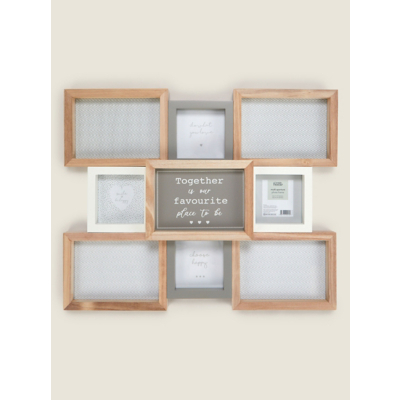 Multi Favourite Place Hanging Multi Aperture Frame by George at ASDA ...