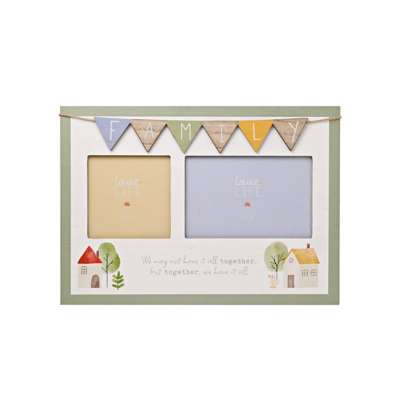 Love Life Bunt Double Collage Frame - Family by George at ASDA ...