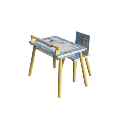 Bluey Kids Activity Table and Chair Set by George at ASDA | ufurnish.com